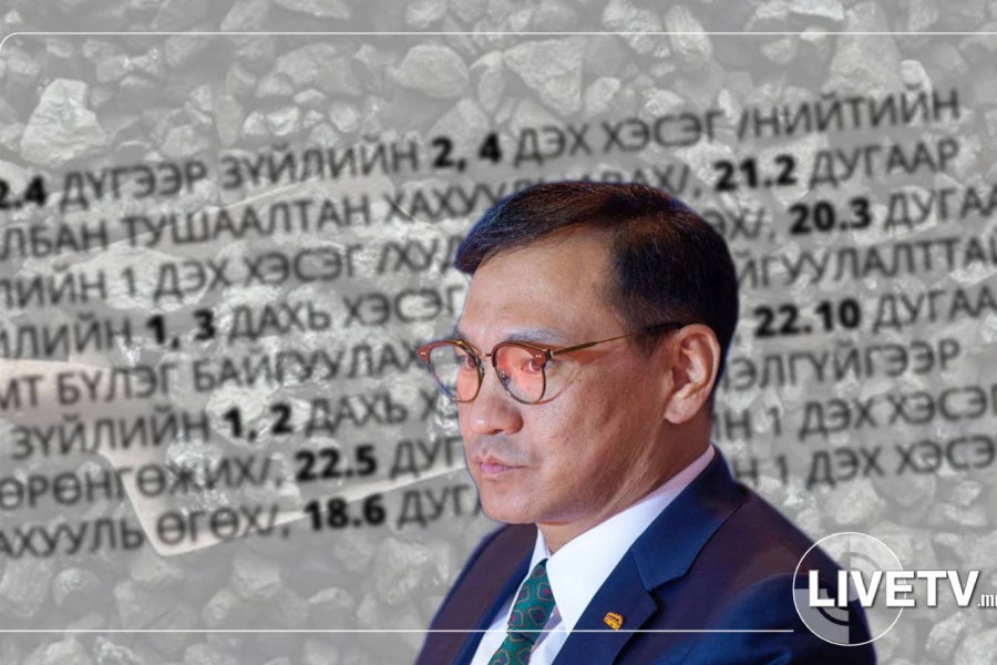 “Эрдэнэс Тавантолгой” ХК ийн захирал асан Б Ганхуягт 10 жилийн хорих ял